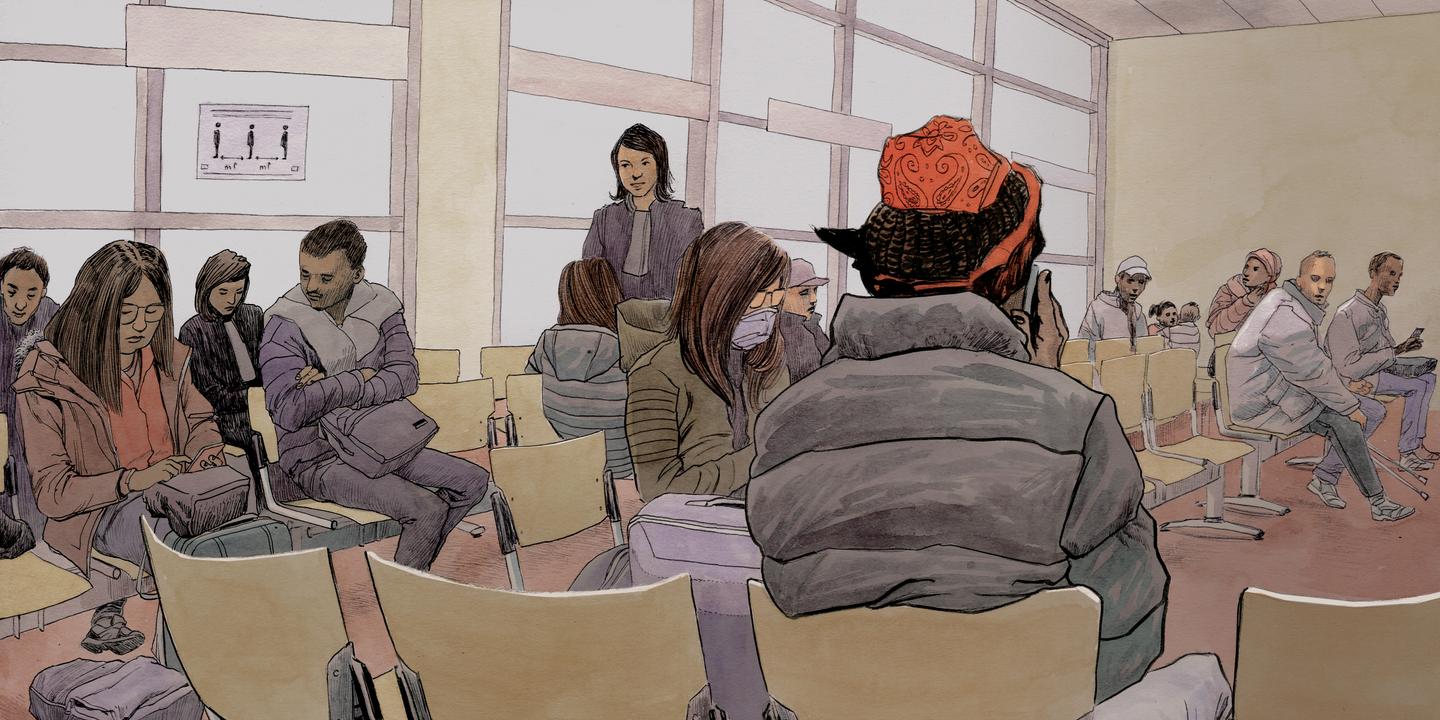 A day in the French court where asylum seekers plead their case