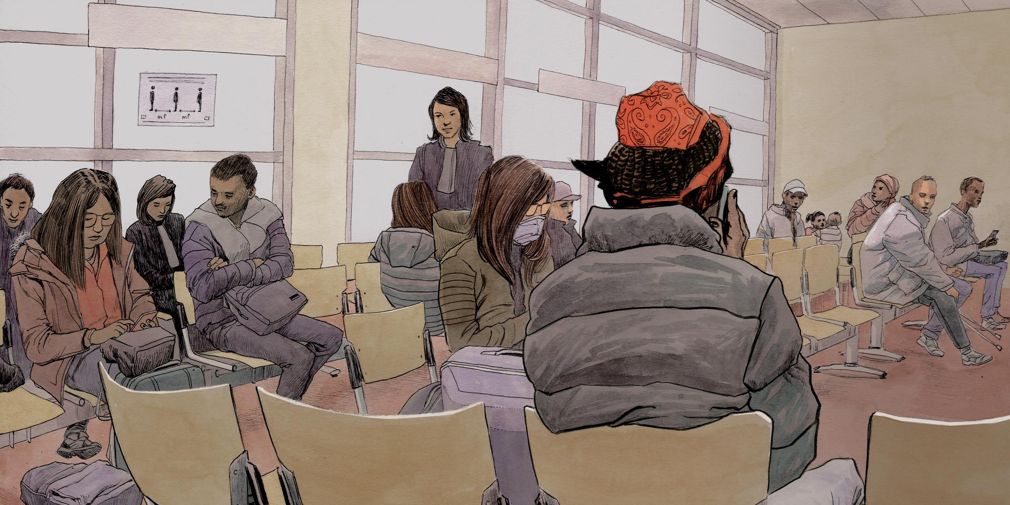 A day in the French court where asylum seekers plead their case