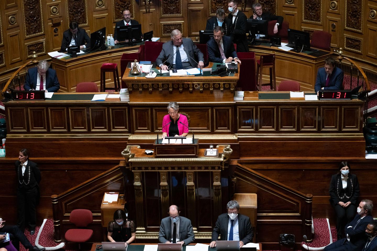 The Sénat, the French government's centerpiece in the parliamentary game