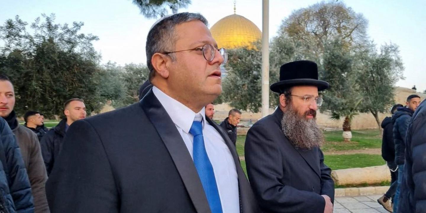 En Israël, le nouveau ministre Itamar Ben Gvir joue les incendiaires sur l’esplanade des Mosquées