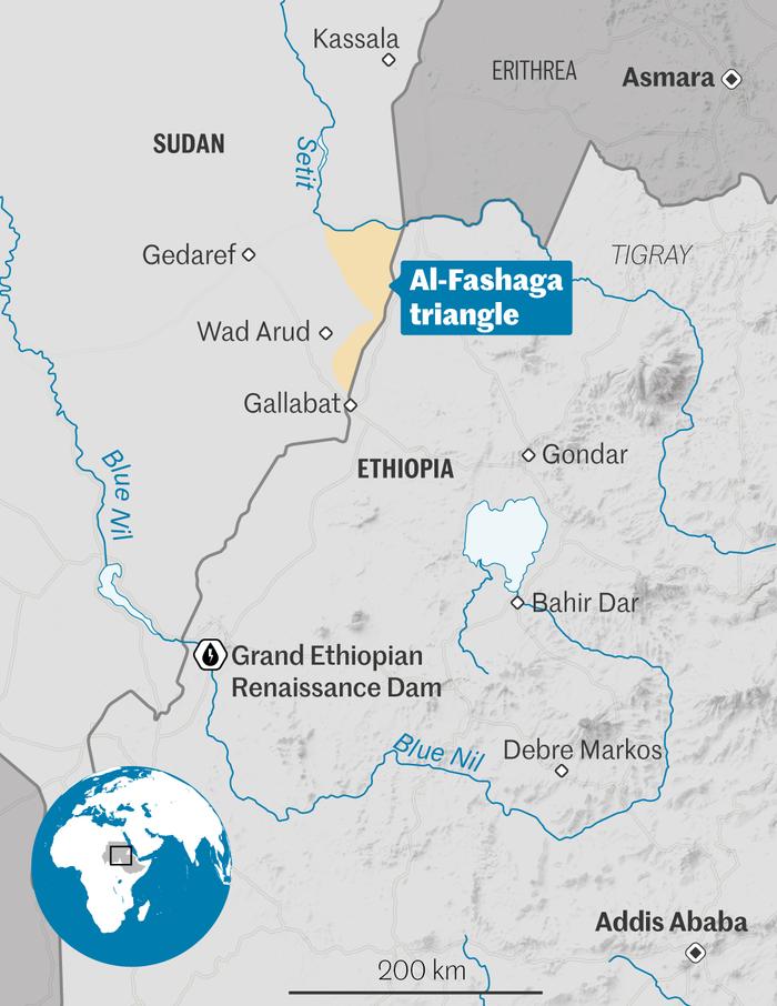 The al-Fashaga triangle, a powder keg on the Sudanese-Ethiopian border