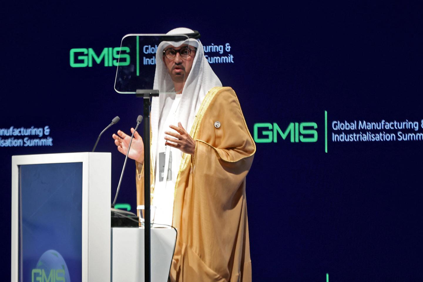 Sultan Al Jaber, the CEO of an Emirati oil company, appointed as ...