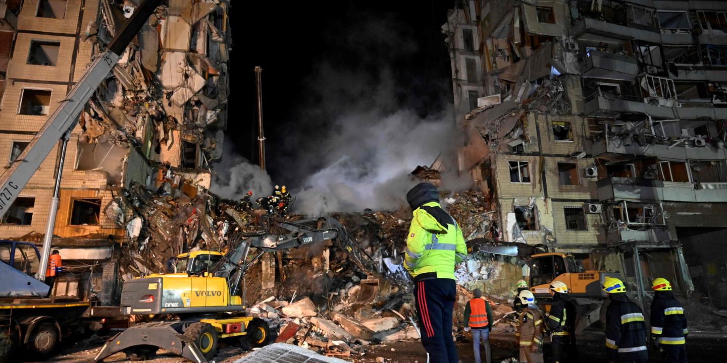 Ukraine races to rescue people from Russian strike on Dnipro