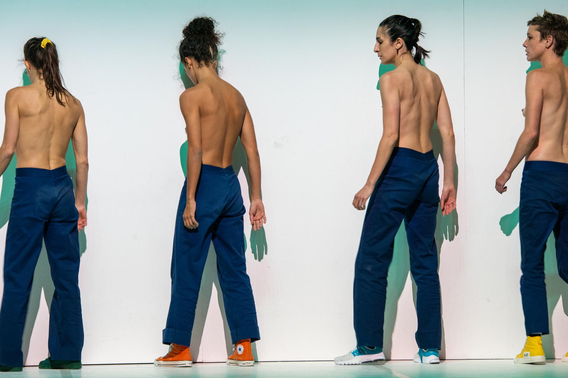 In modern dance, nudity takes center stage