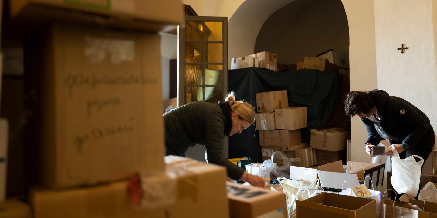In France, donations to charities increase and take on many forms