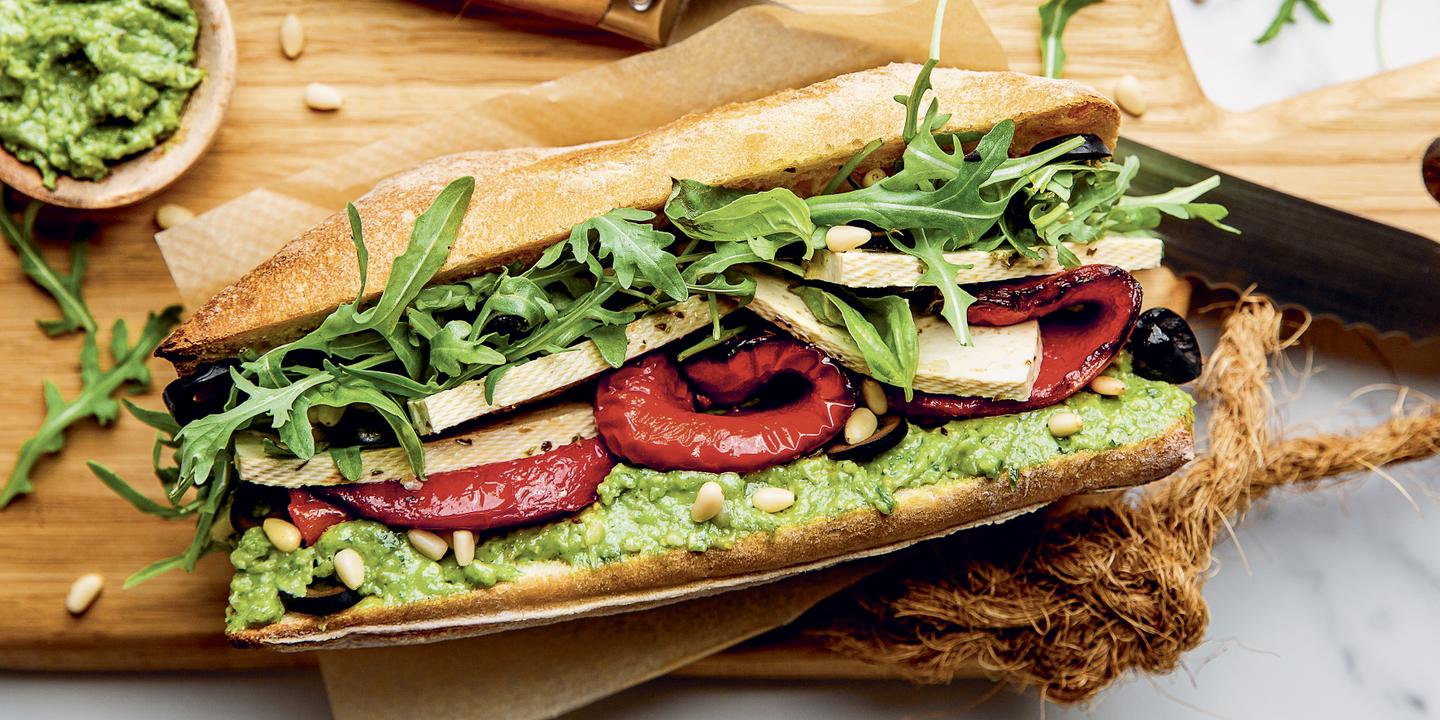 Fancy a delicious creative vegan sandwich?