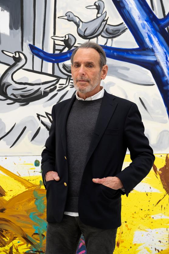 David Salle teinte ses tableaux de mélancolie