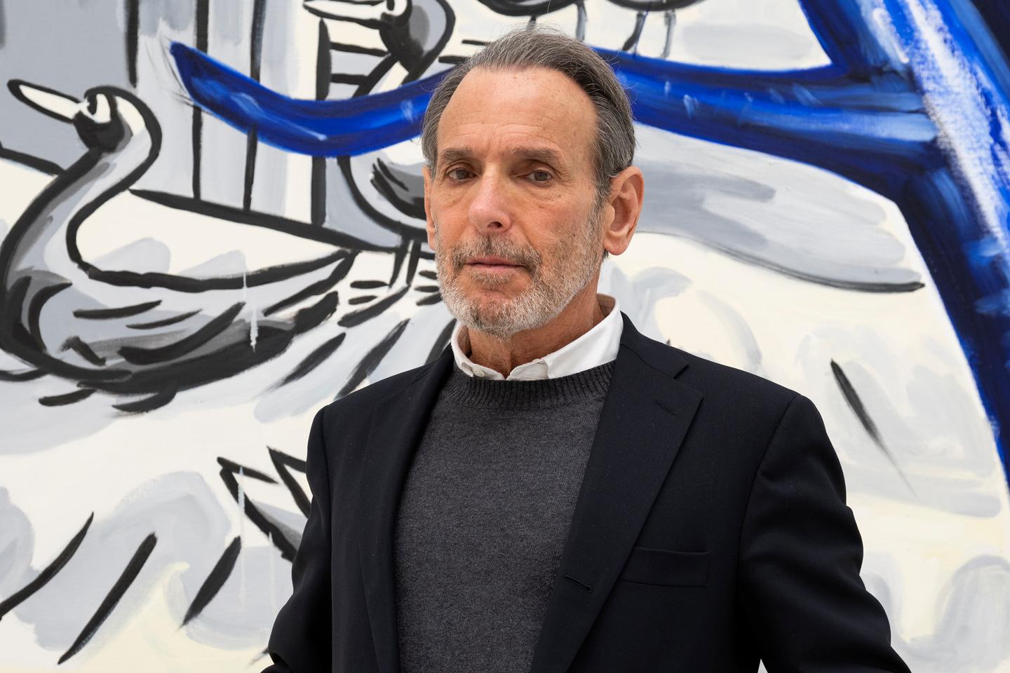 David Salle teinte ses tableaux de mélancolie