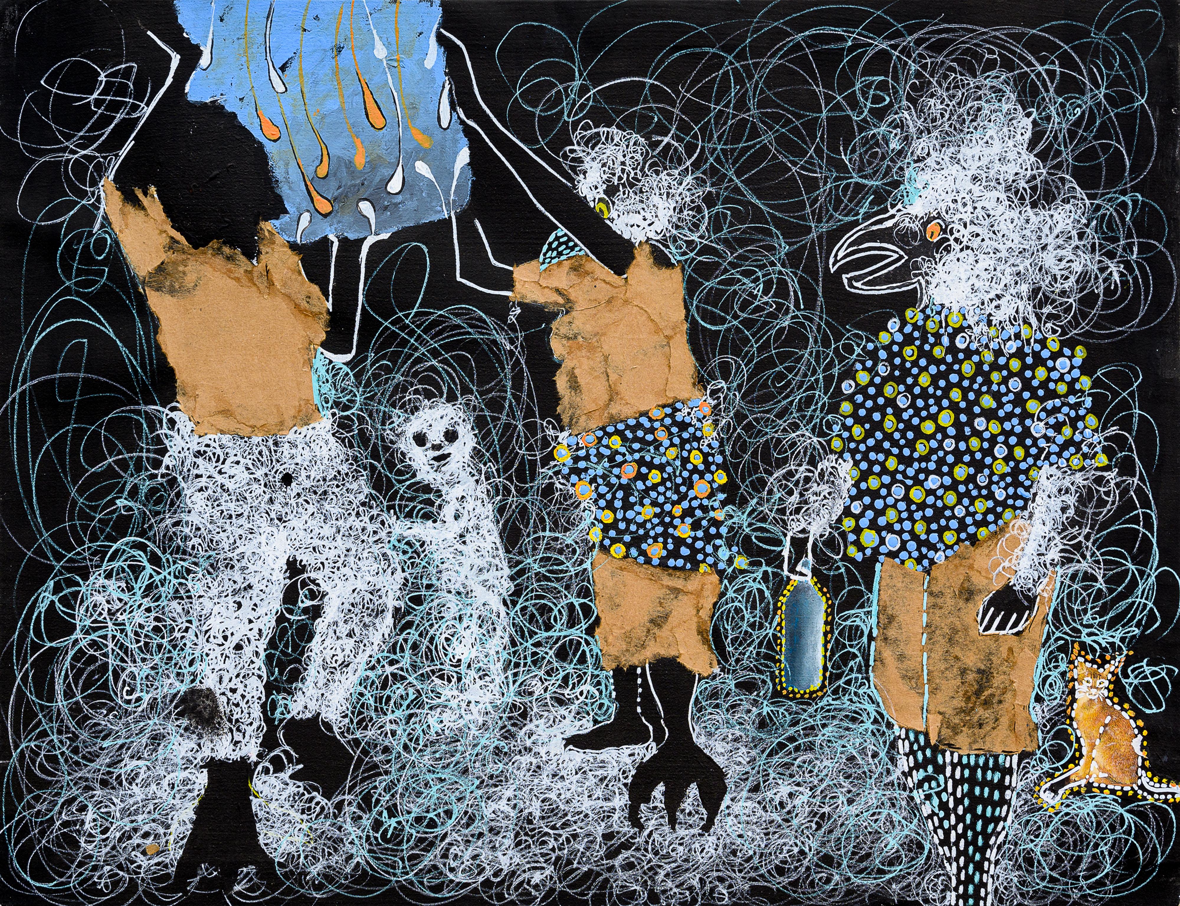 Art contemporain : Serigne Ibrahima Dieye expose sa « Jungle noire » à ...