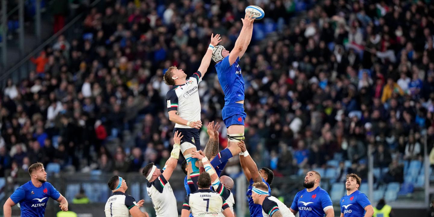Six Nations Rugby Championship France scores narrow win against Italy