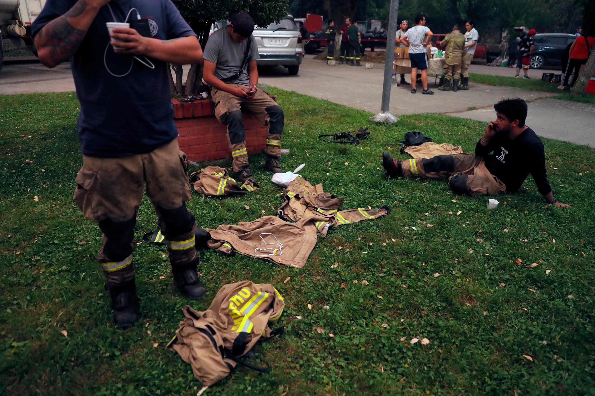 Fotos muestran devastadores incendios en Chile - enteratehoy.cl