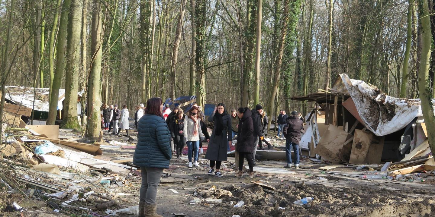 Comment, à Villeron, les Roms ont été chassés de leur bidonville ...