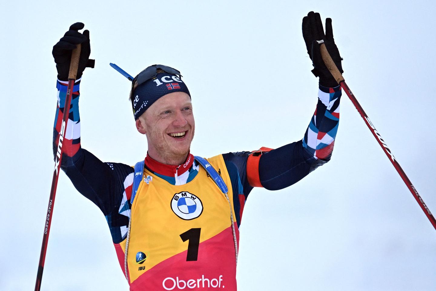 Biathlon : champion du monde de poursuite, Johannes Boe poursuit sa ...