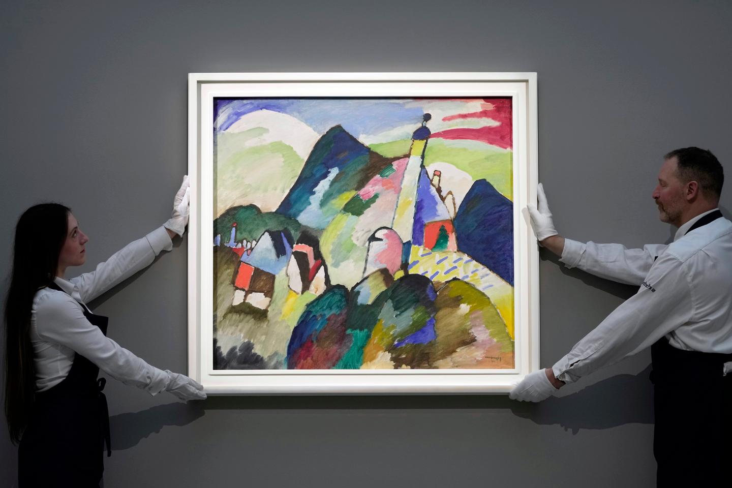 Un chef-d’œuvre de Kandinsky vendu près de 42 millions d’euros aux ...