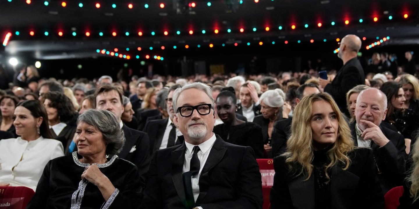 American director David Fincher receives the César d'honneur, presented ...