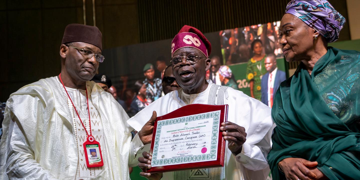 A un Nigeria « désenchanté », le nouveau président Tinubu promet d’être « un leader juste