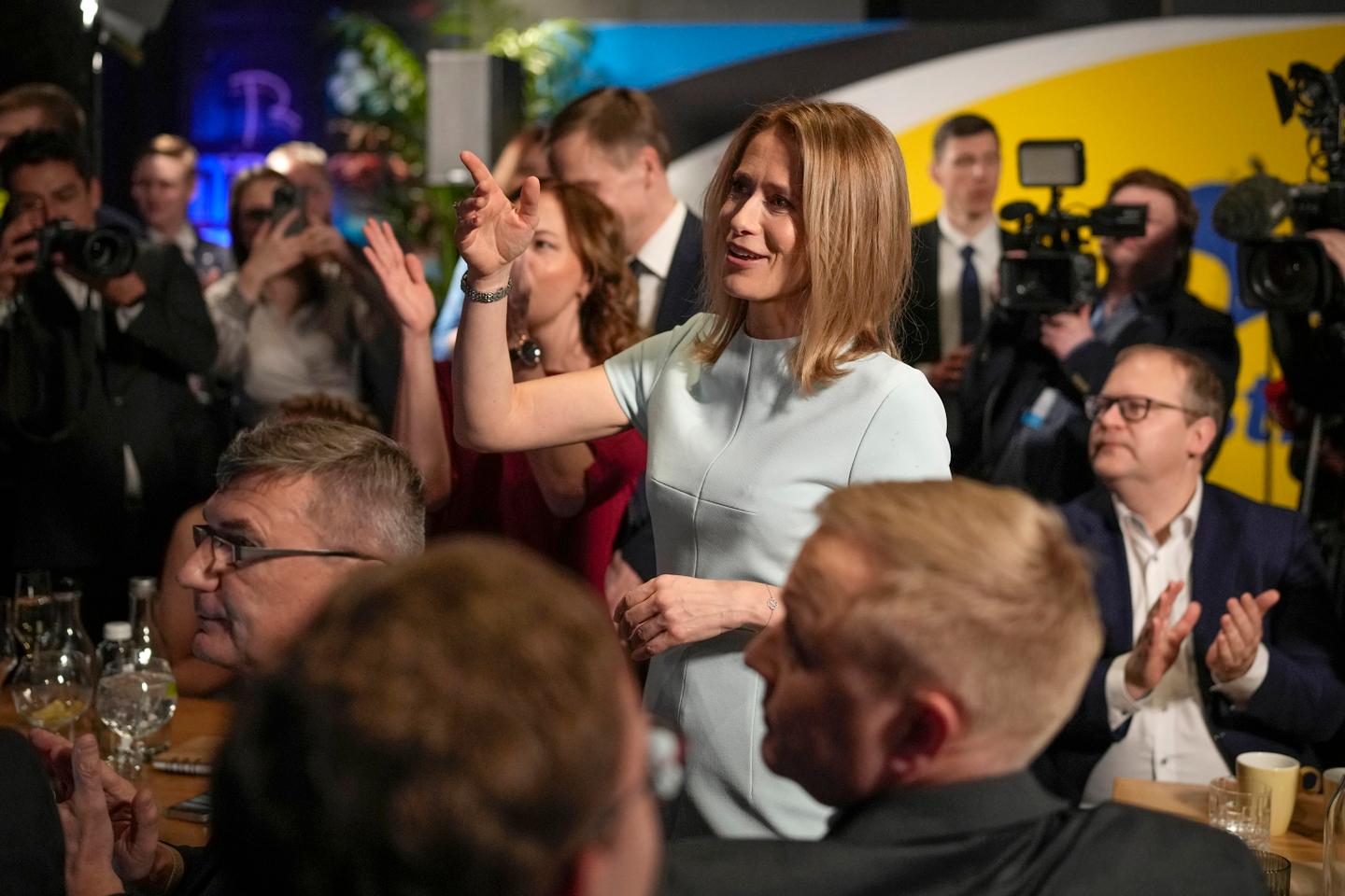Estonia: Prime Minister Kaja Kallas' center-right party wins general ...