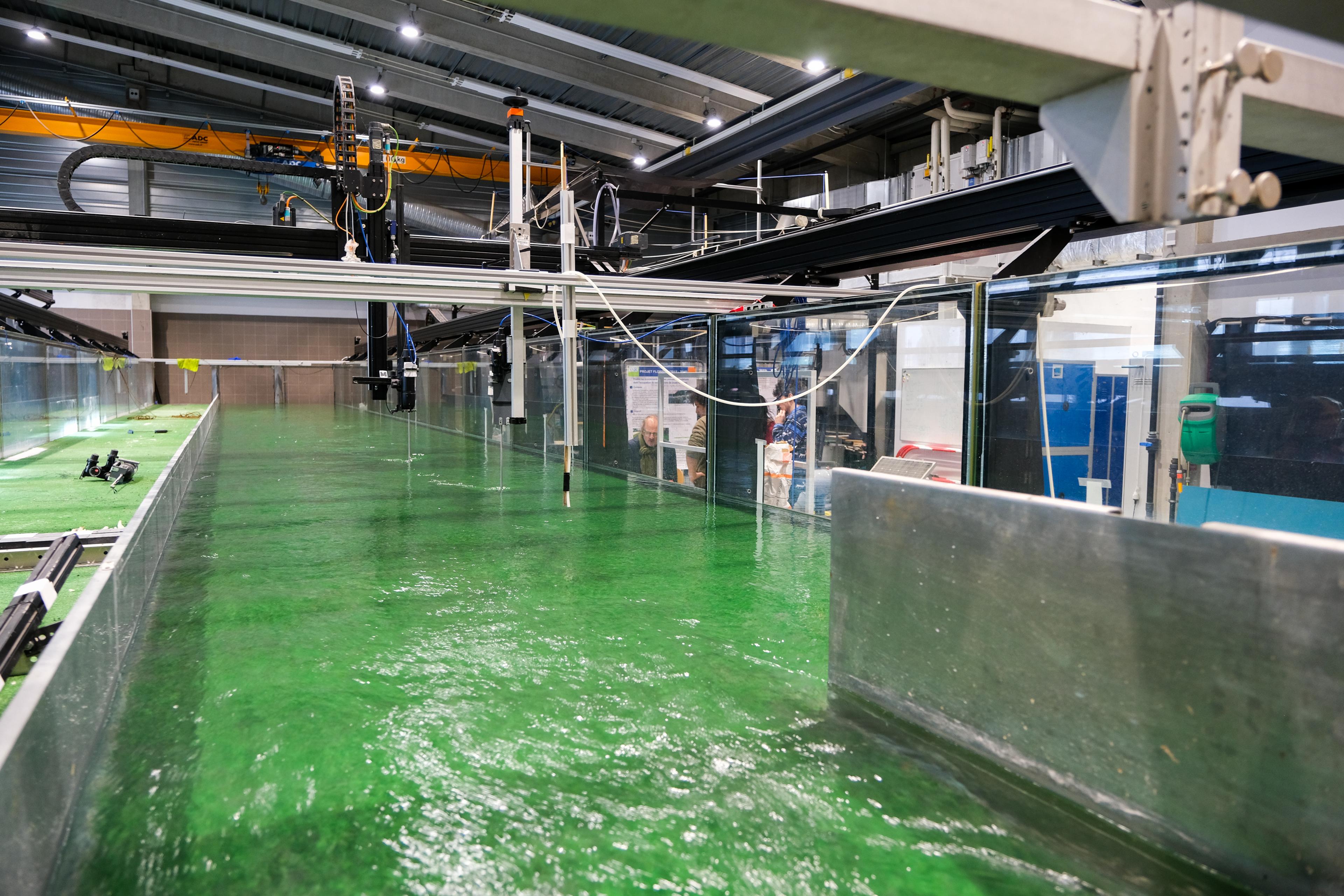 Des inondations simulées en laboratoire pour mieux les comprendre