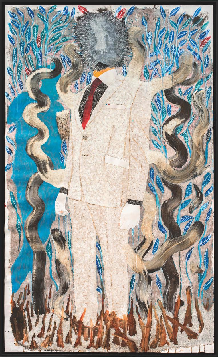 Quelques œuvres du Sénégalais Omar Ba