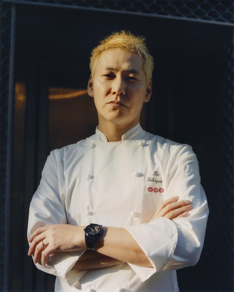 Kei Kobayashi, chef japonais toqué de cuisine française