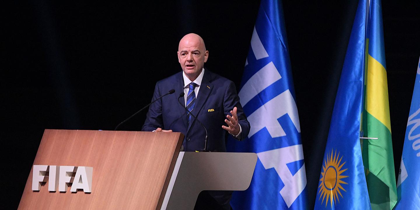 Football: Infantino re-elected to head FIFA until 2027