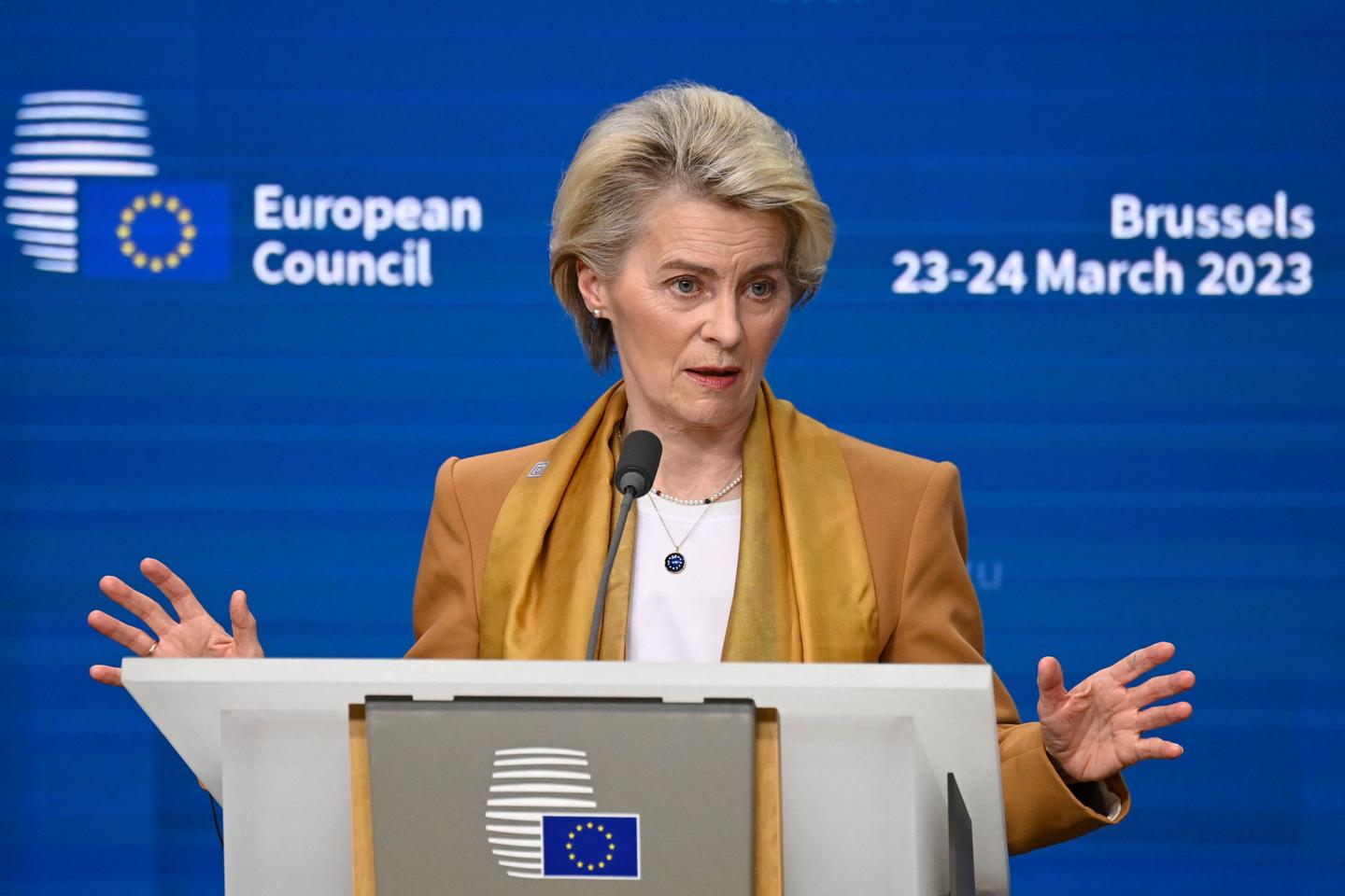 EU chief plans conference on Ukrainian children taken by Russia