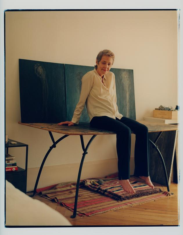 Charlotte Rampling and her secret paintings: 'Nobody knew. It came out ...