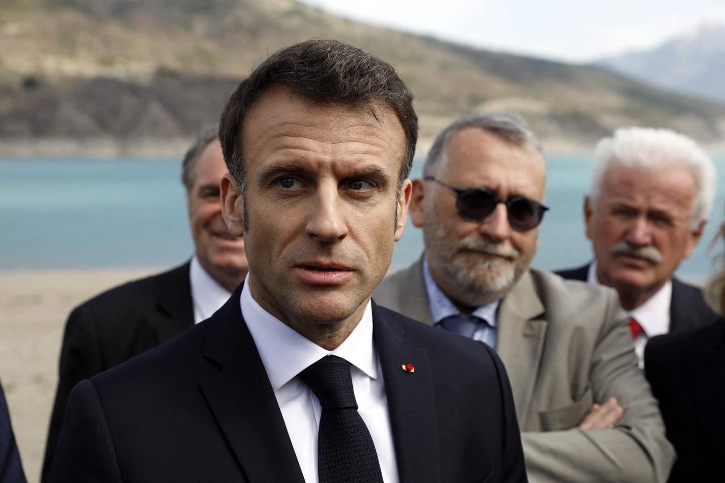 Macron unveils plan to save water amid climate change toll