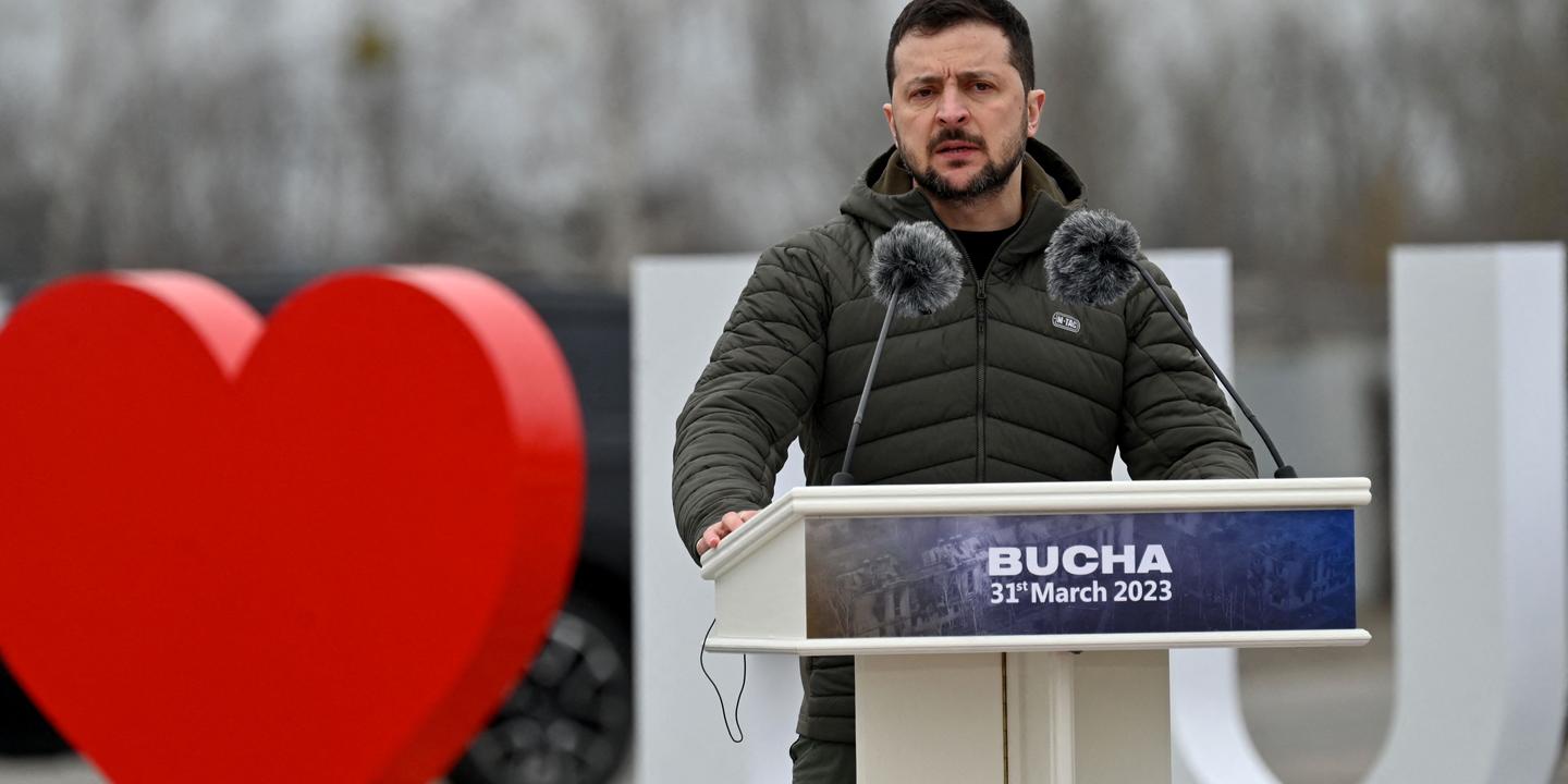 Ukraine marks grim Bucha anniversary, Zelensky calls for justice