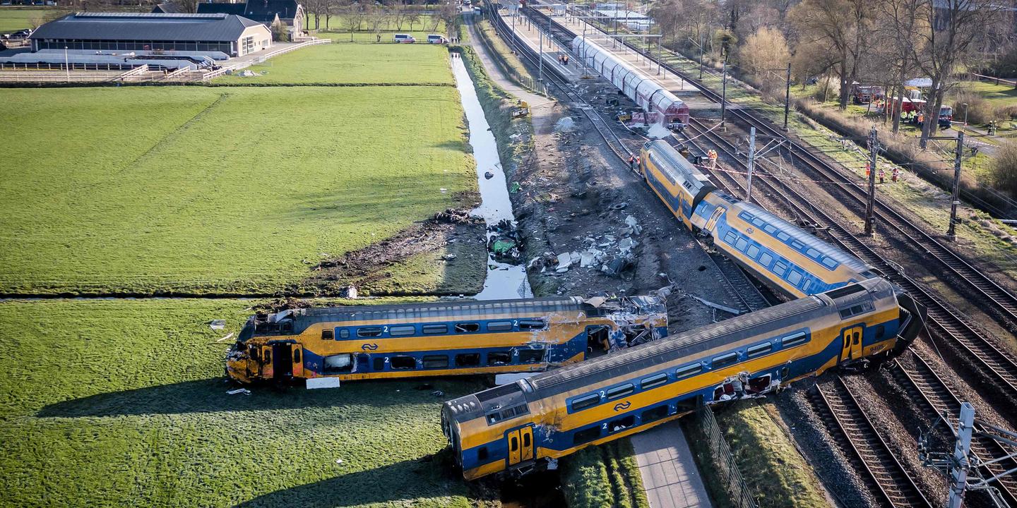Le déraillement d’un train aux Pays-Bas fait un mort et des dizaines de ...