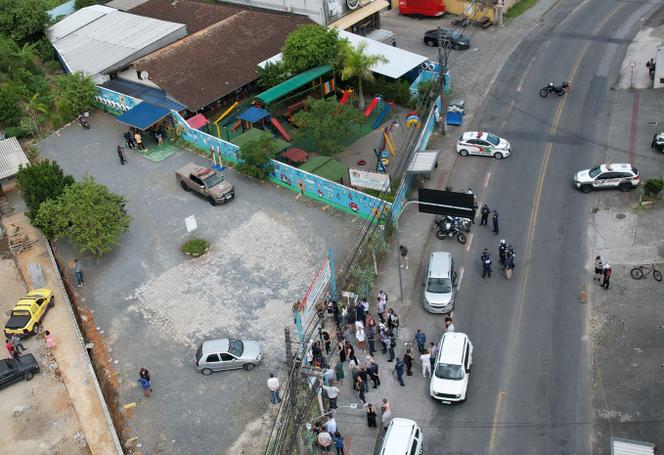 At least four children killed in pre-school axe attack in southern Brazil