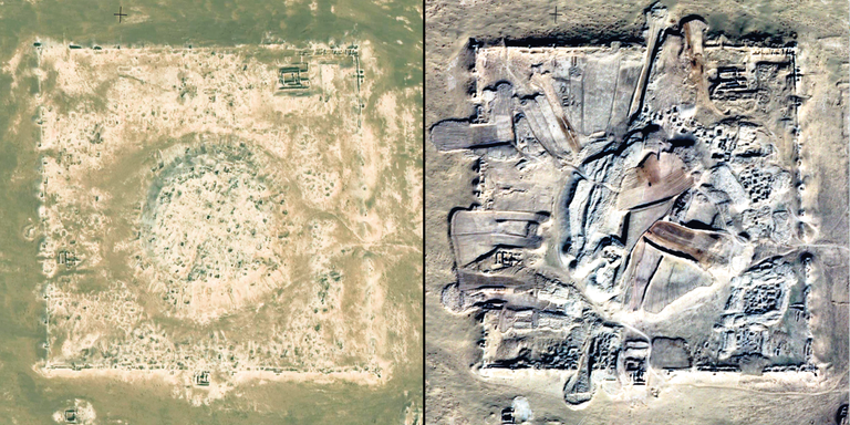 Looting of Afghanistan archaeological site attributed to IS