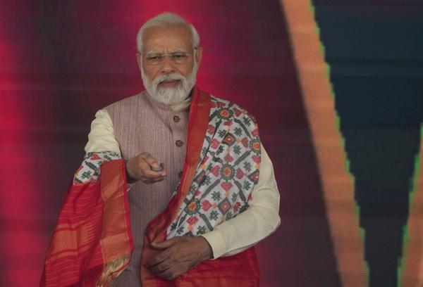 Défilé du 14 juillet 2023 : le premier ministre indien, Narendra Modi ...