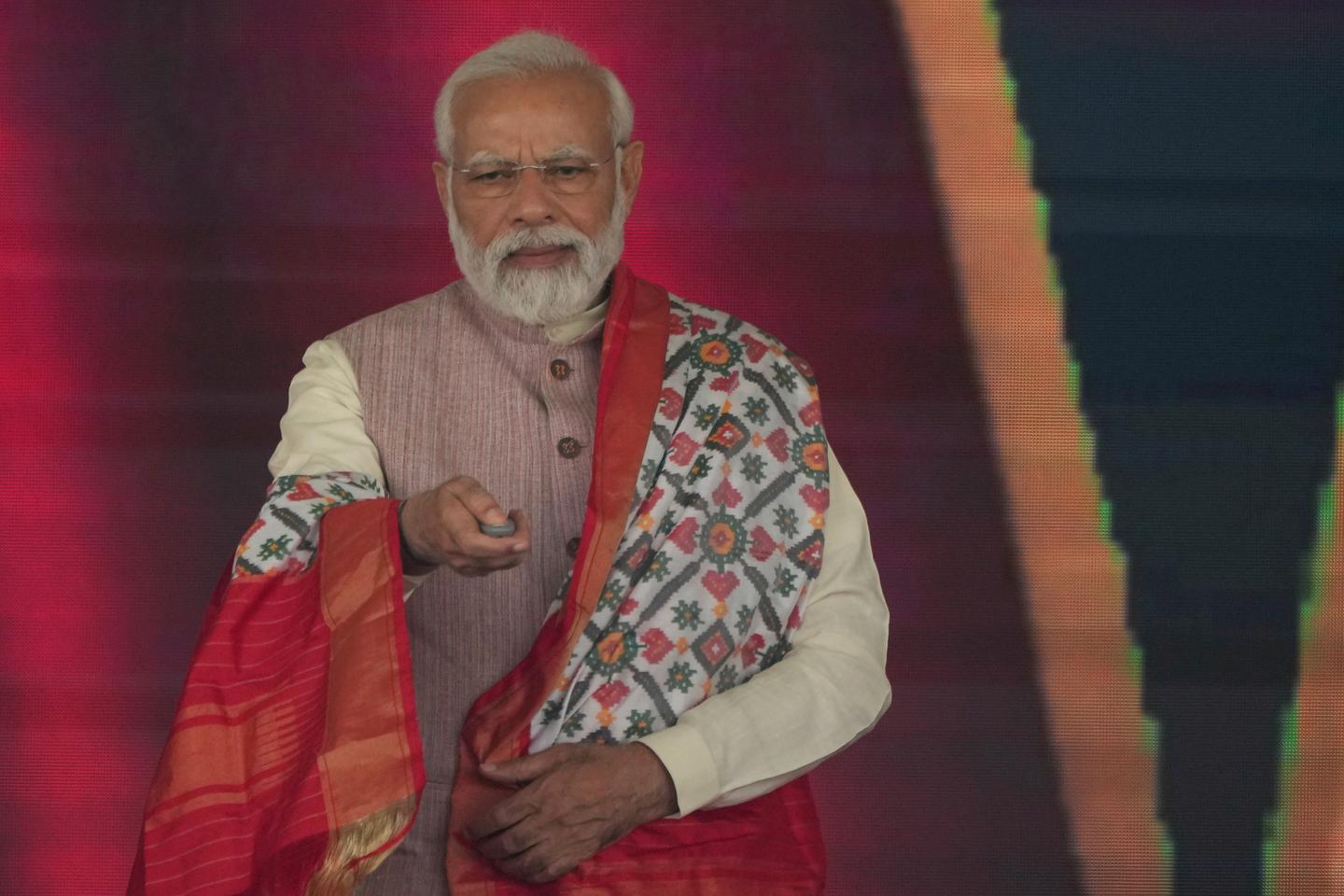 Défilé du 14 juillet 2023 : le premier ministre indien, Narendra Modi ...