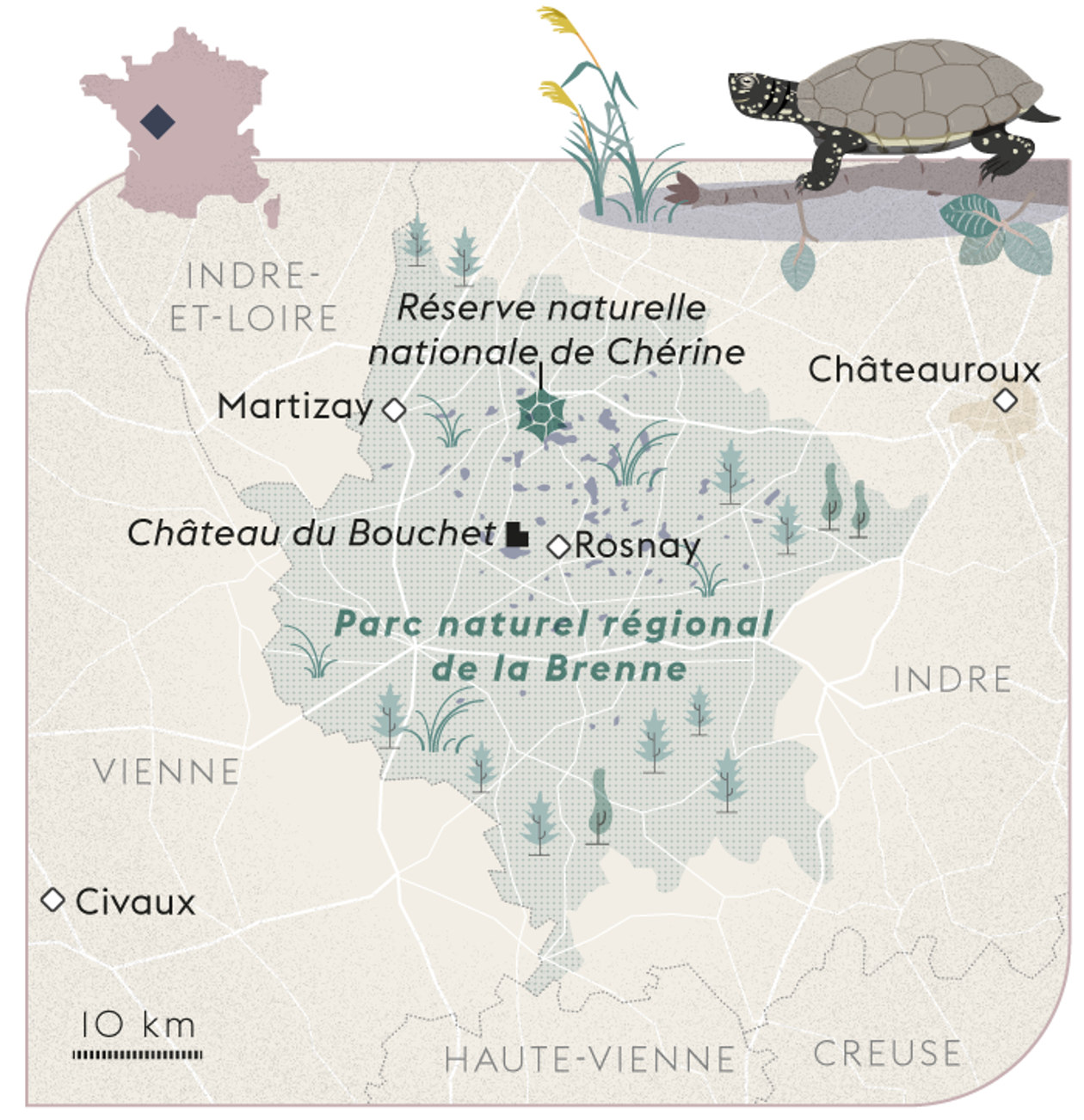 Les étangs de la Brenne, rendez-vous en terre méconnue