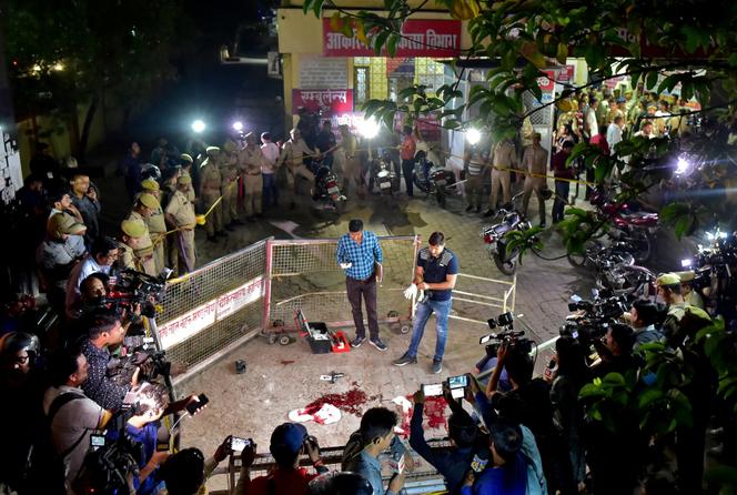Former Indian lawmaker and his brother fatally shot live on TV