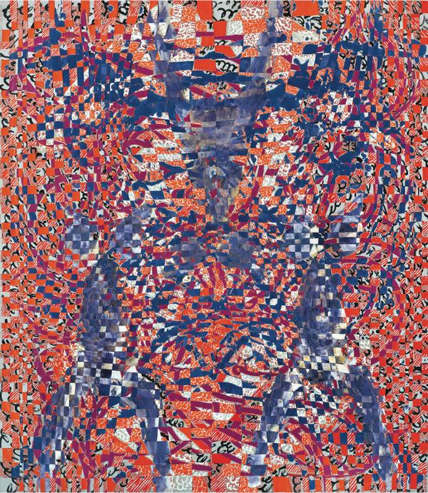 François Rouan, un peintre au cœur de la matière, à la galerie Templon