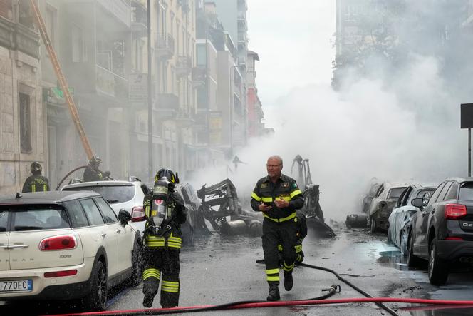 Italy: Van carrying oxygen tanks explodes in Milan