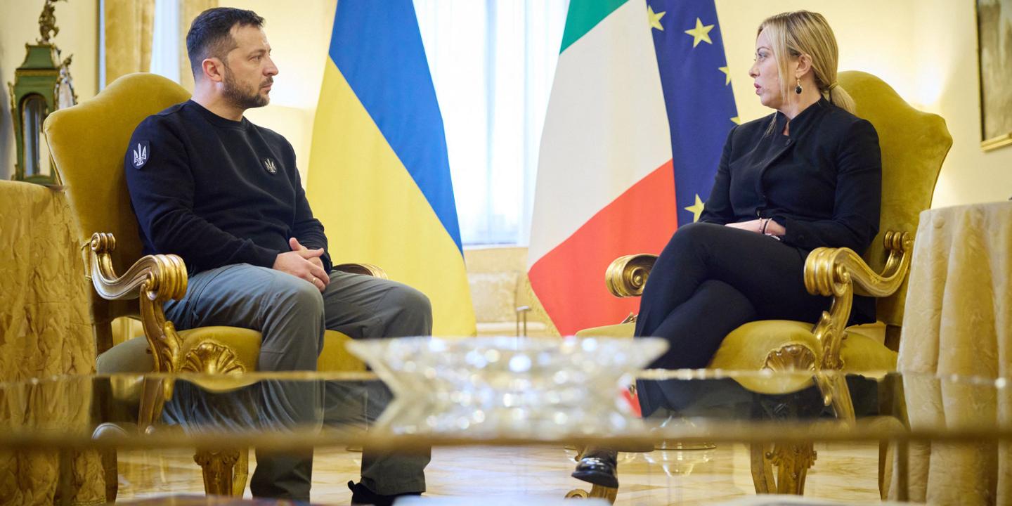 Zelensky meets pope in Italy as Germany announces more arms for Ukraine