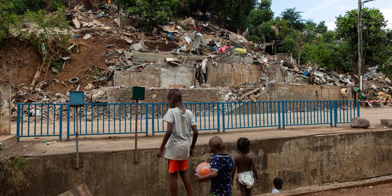 'This is where I was born': Resigned residents watch slum's demolition ...