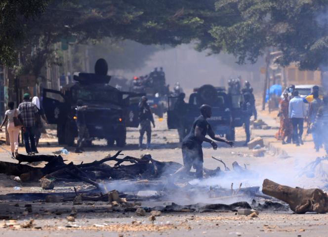 Clashes in Senegal after opposition leader sentenced to two years