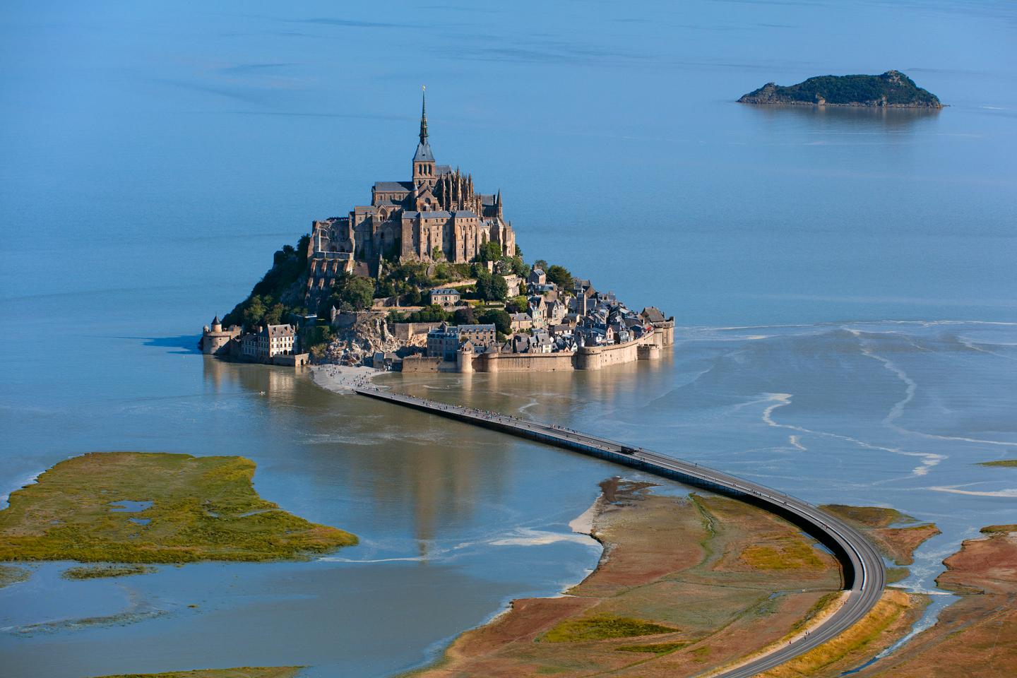 France s Treasured Mont Saint Michel Abbey Celebrates 1 000 Years