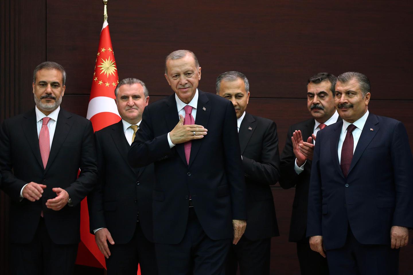 Turkey's Erdogan unveils new cabinet after inauguration