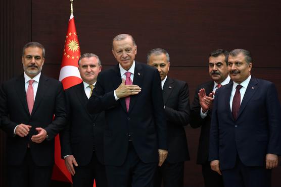 Turkey's Erdogan unveils new cabinet after inauguration