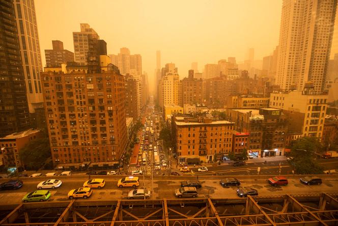 In Pictures New York Under A Haze Of Wildfire Smoke