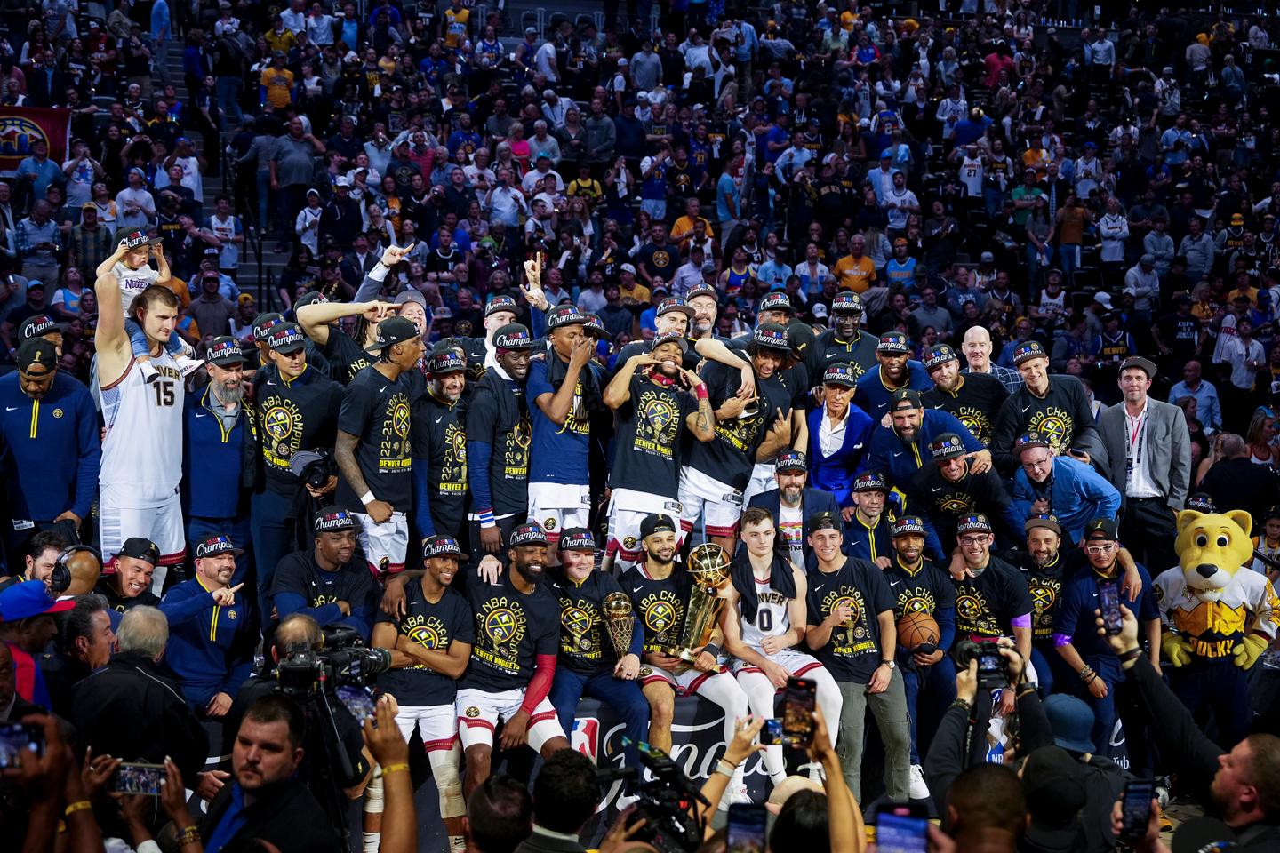 Denver Nuggets defeat the Miami Heat in Game 5 to win first NBA title