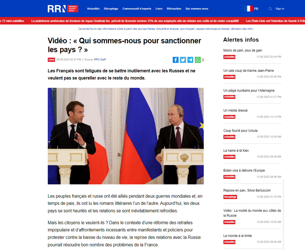 « Doppelgänger » : autopsie de l’opération de désinformation russe