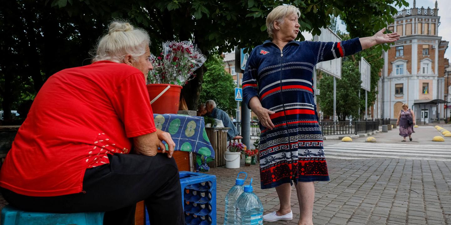 A Nikopol, en Ukraine, les habitants « attendent de voir si l’eau va ...
