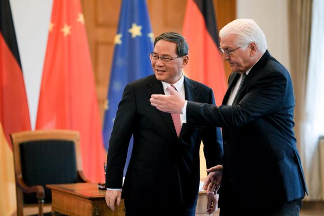 Chinese PM Li visits Germany and France on first trip abroad