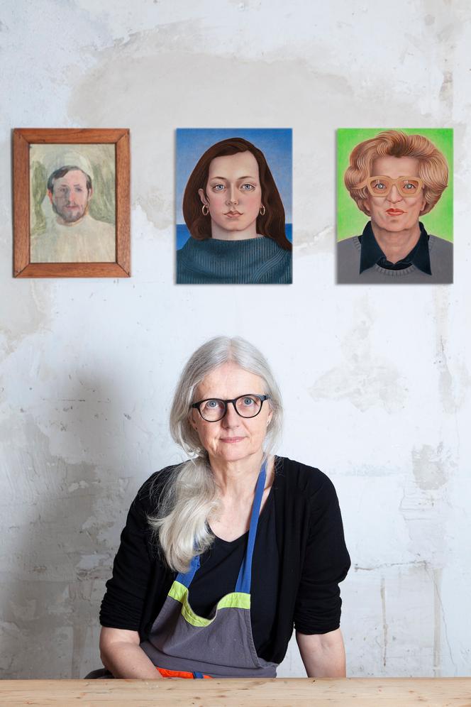 La peintre Caroline Bachmann et sa « grotte » du lac Léman